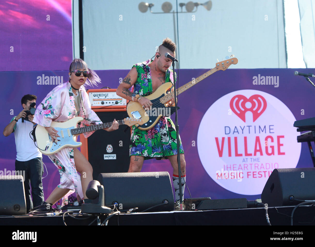 Las Vegas, Nevada, USA. 25th Sep, 2016. Pop/rock group DNCE performs ...