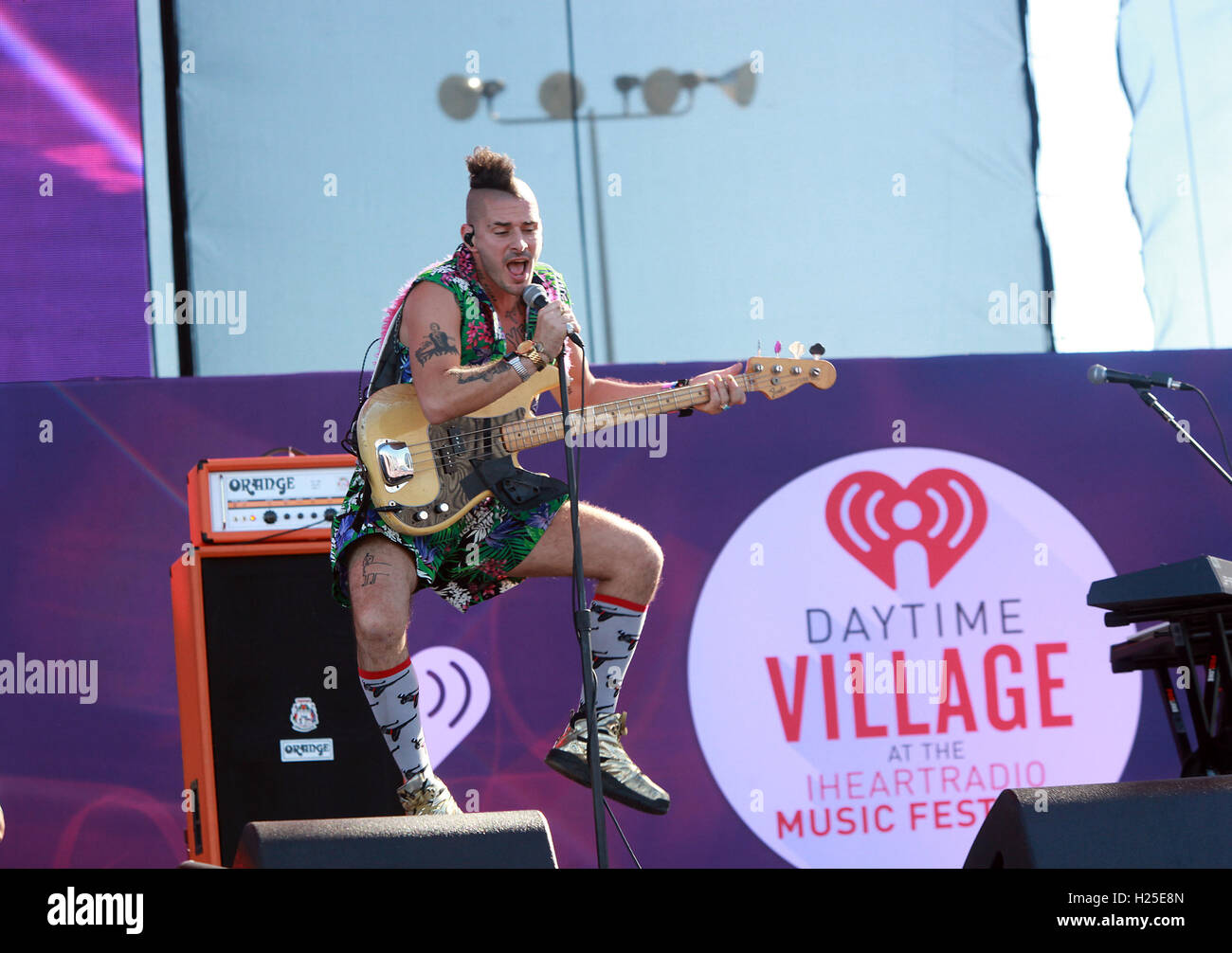 Las Vegas, Nevada, USA. 25th Sep, 2016. Cole Whittle, bassist of pop ...