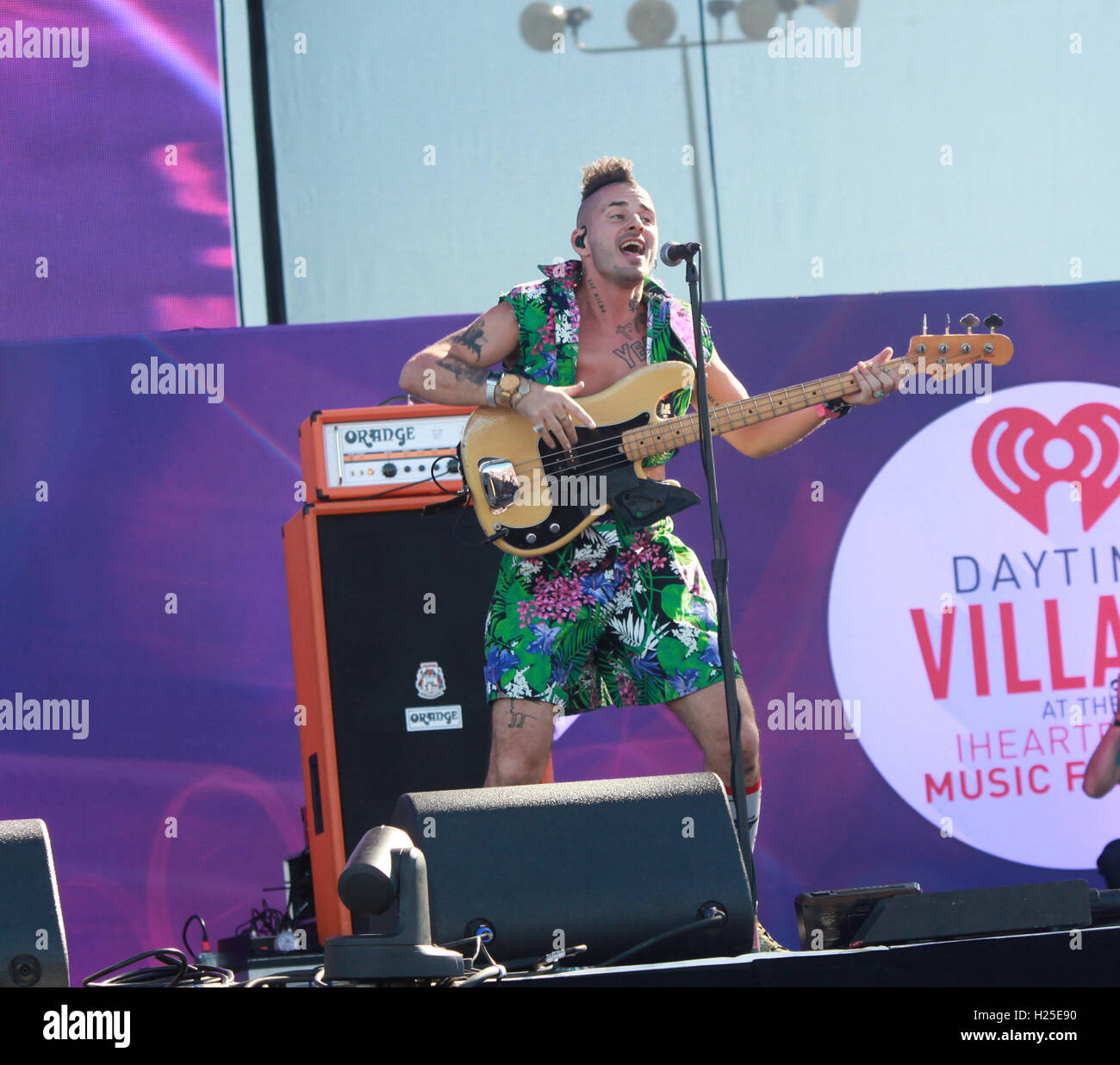 Las Vegas, Nevada, USA. 25th Sep, 2016. Cole Whittle, bassist of pop ...
