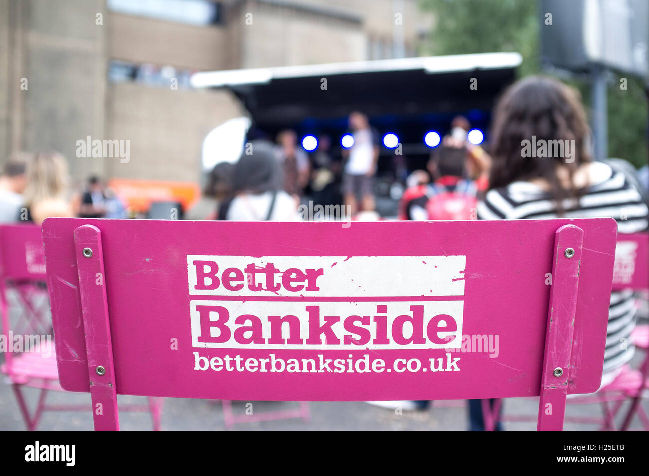 London, UK - 24th September 2016. Better Bankside festival at Tate ...