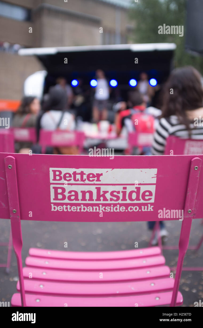 London, UK - 24th September 2016. Better Bankside festival at Tate ...