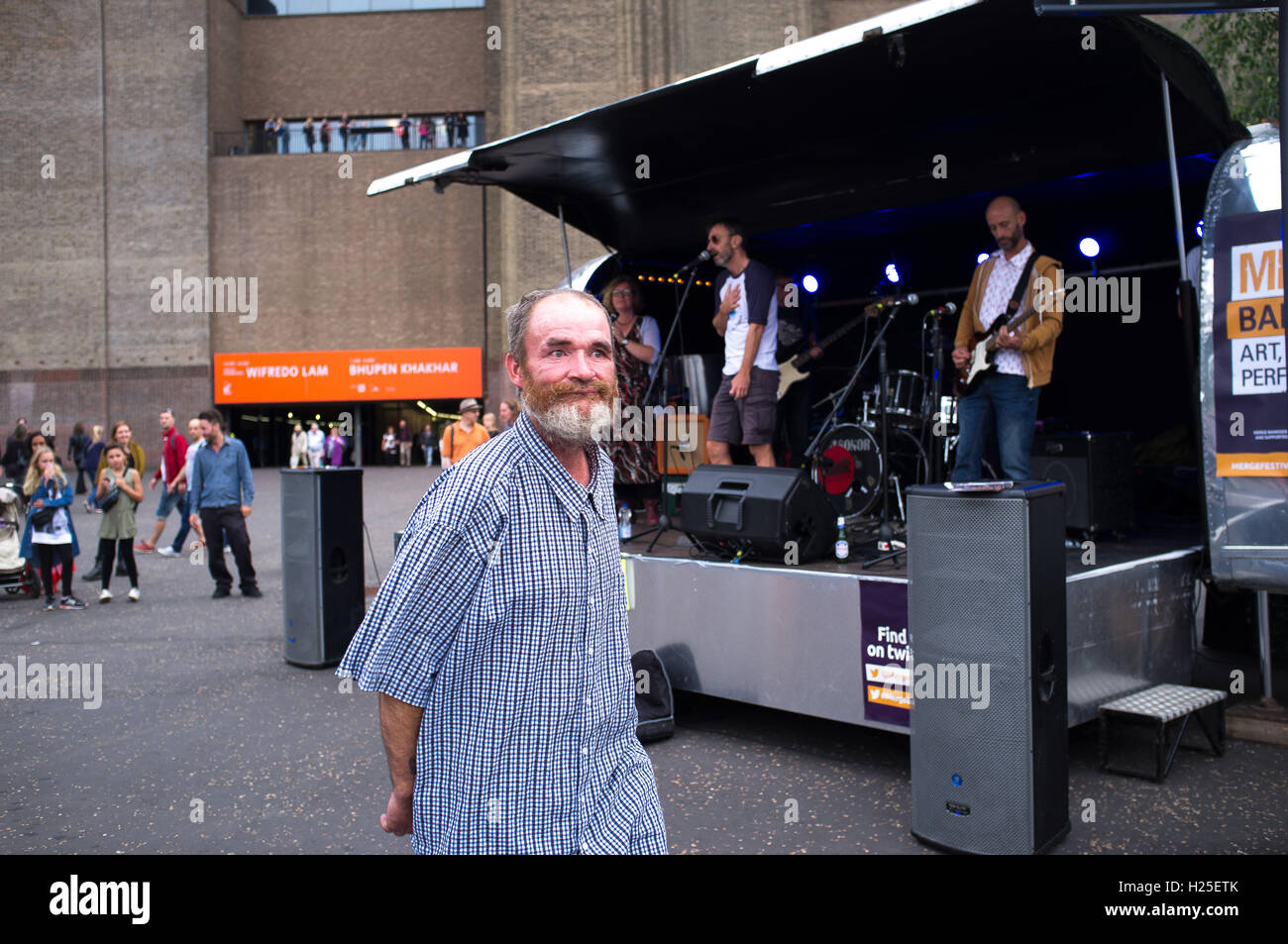 London, UK - 24th September 2016. Better Bankside festival at Tate ...