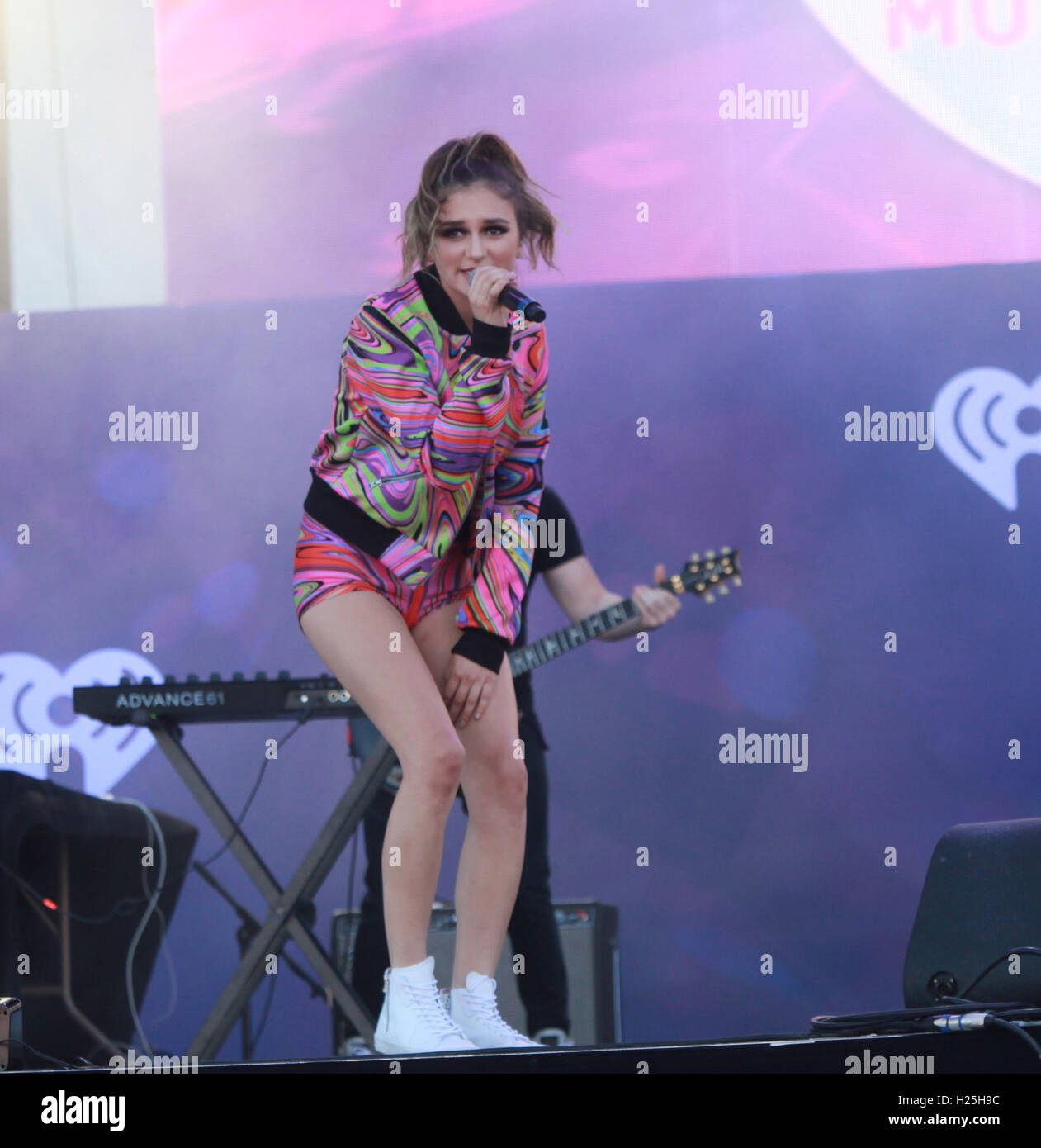 Las Vegas, Nevada, USA. 25th Sep, 2016. Singer Daya performs during ...