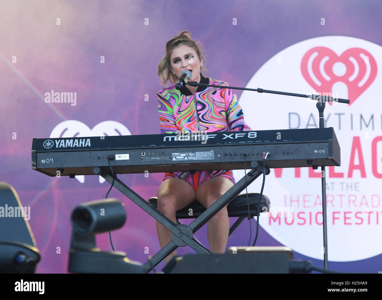 Las Vegas, Nevada, USA. 25th Sep, 2016. Singer Daya performs during ...