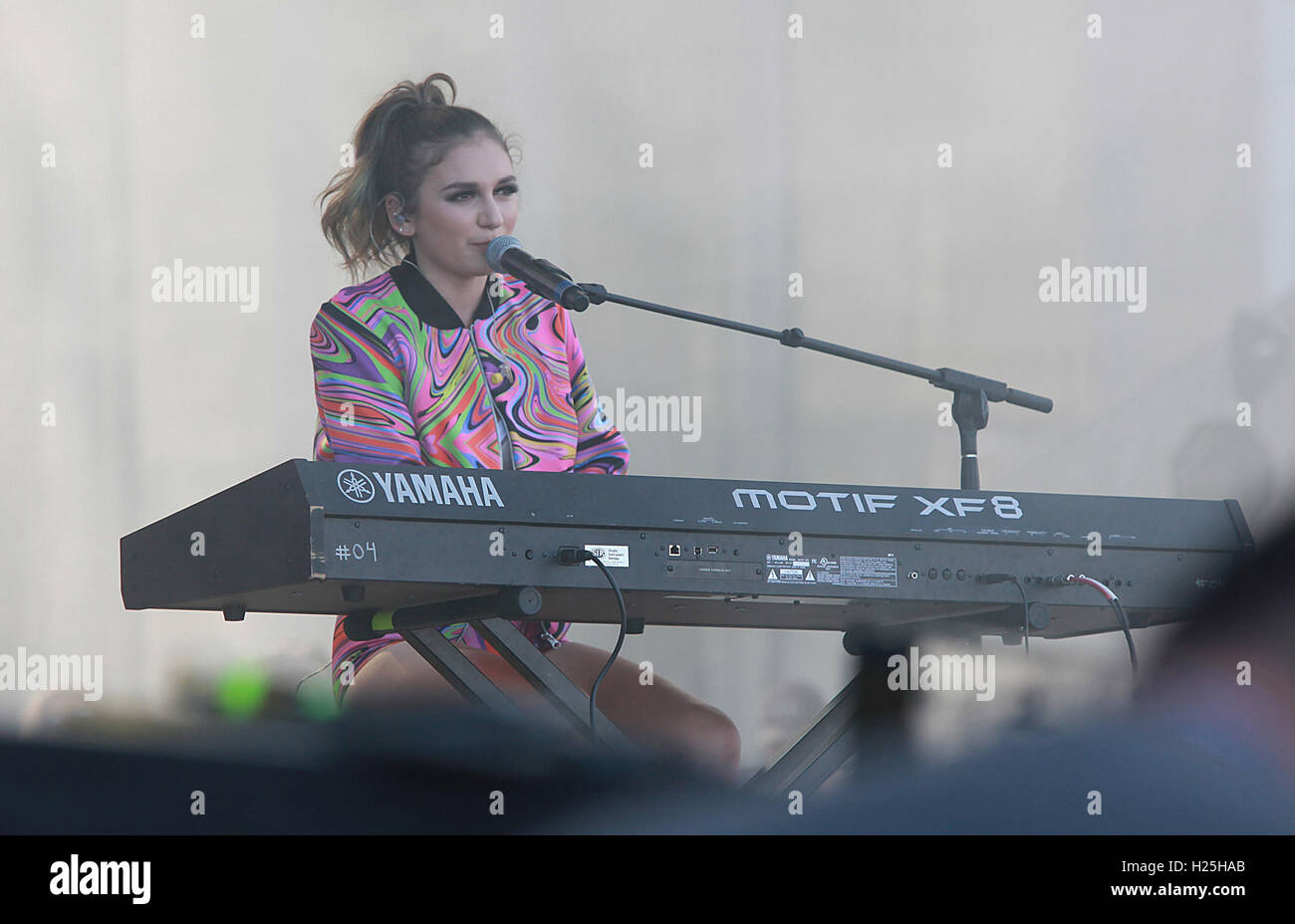 Las Vegas, Nevada, USA. 25th Sep, 2016. Singer Daya performs during ...