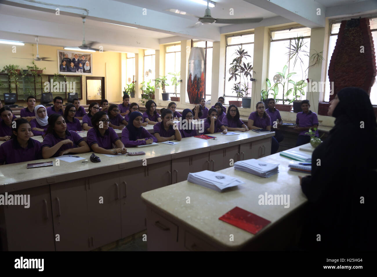 Cairo school class hi-res stock photography and images - Alamy