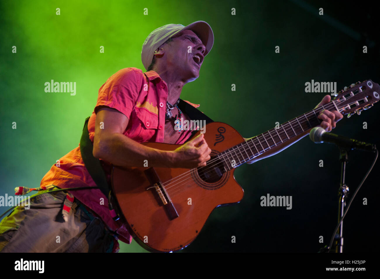 Barcelona, Spain. 24th September 2016. Manu Chao performs in concert ...