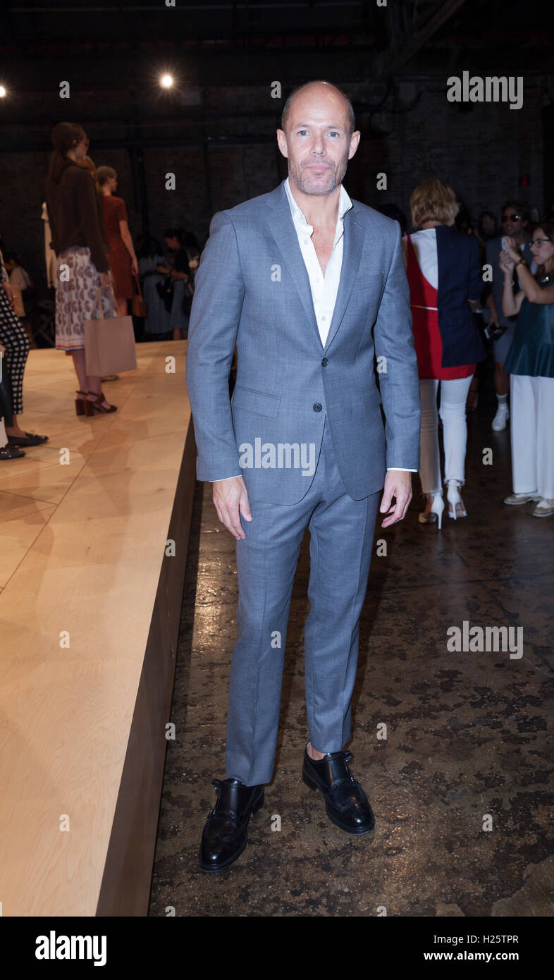 New York, NY USA - September 10, 2016: Michael Anderson attends Banana ...
