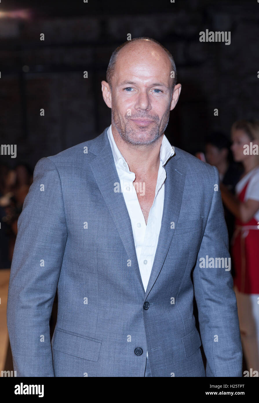 New York, NY USA - September 10, 2016: Michael Anderson attends Banana ...