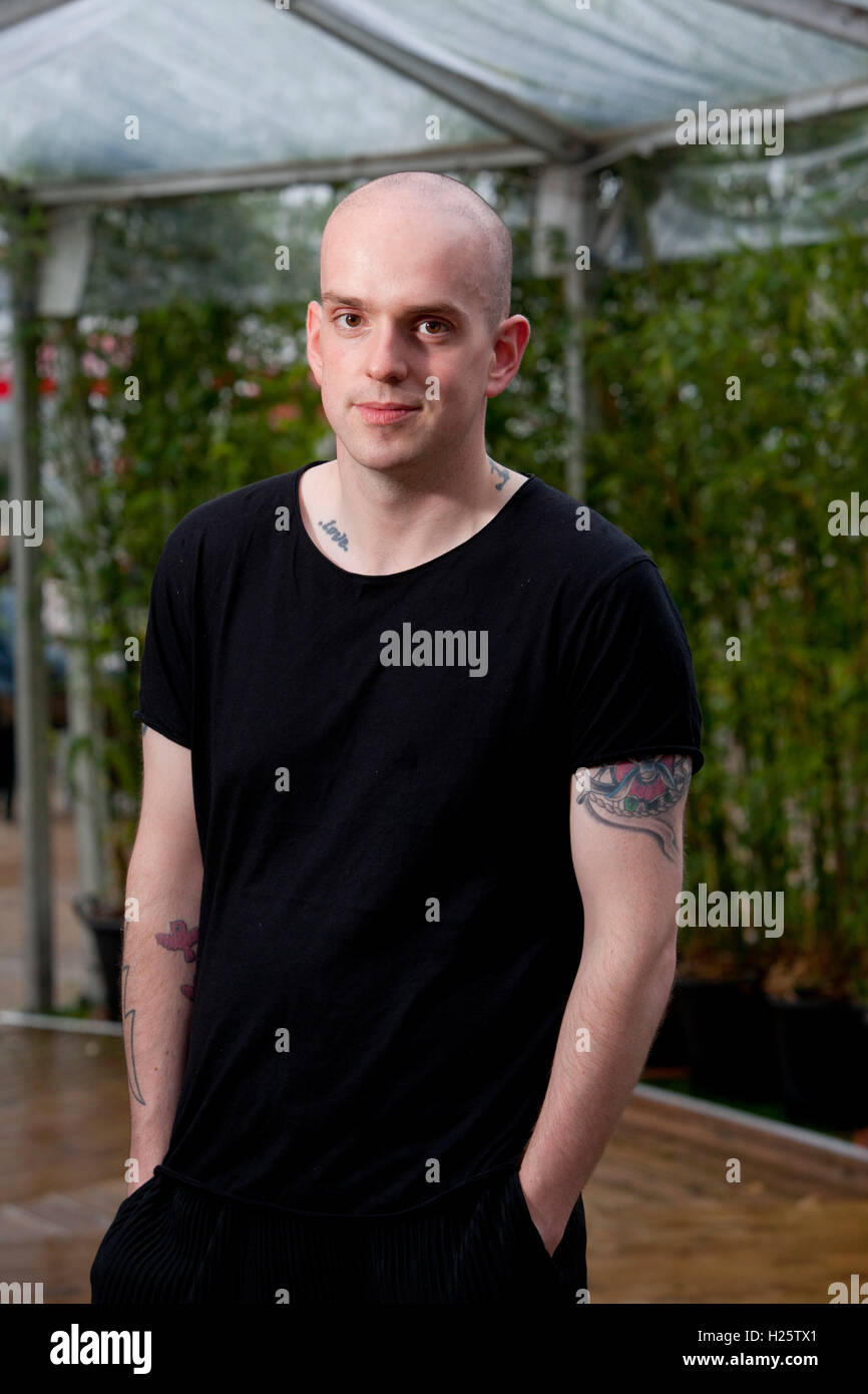 Andrew McMillan, the British poet, at the Edinburgh International Book ...