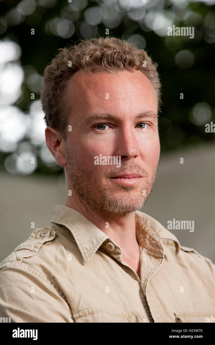 Ben Rawlence, the British writer, at the Edinburgh International Book ...