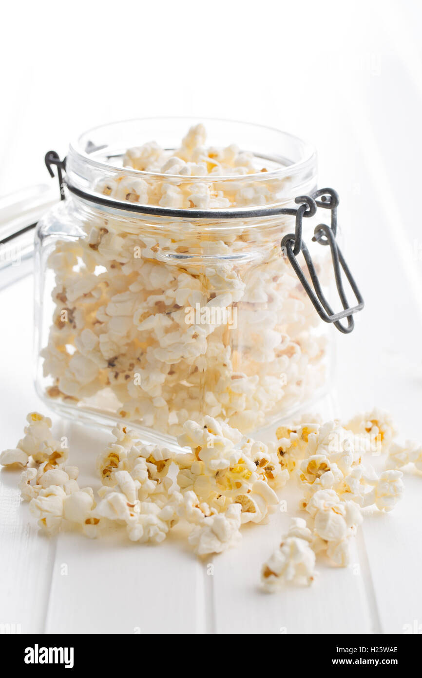 Jar of popcorn hi-res stock photography and images - Alamy