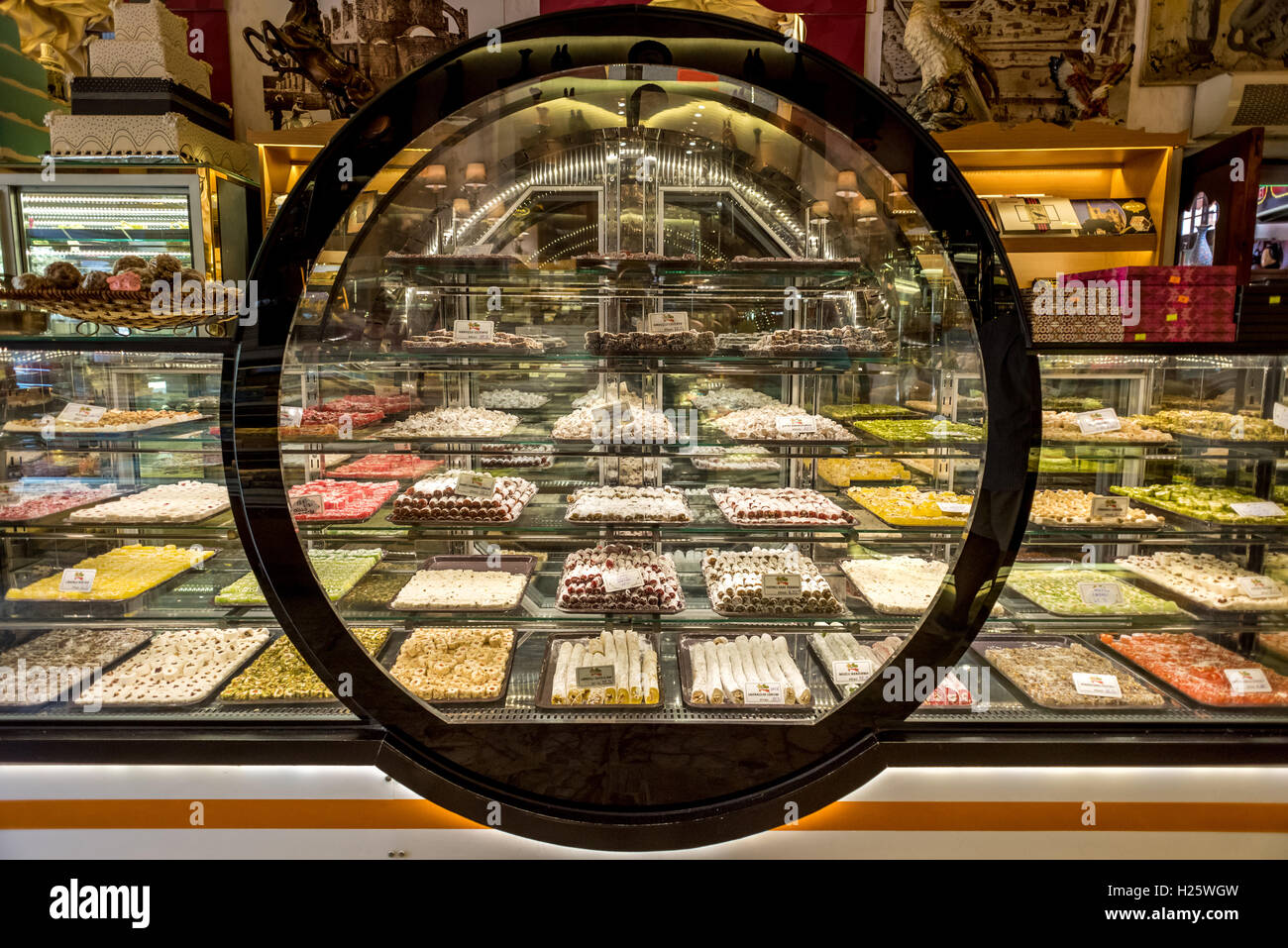 A cake shop in Famagusta Varosha Stock Photo - Alamy