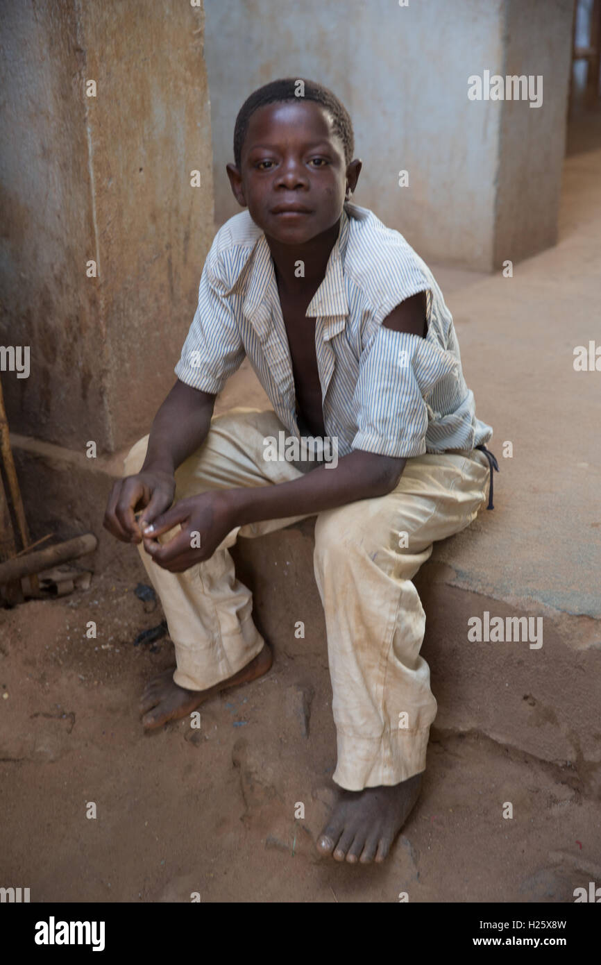 Ribaue market, Ribaue, Nampula Province, Mozambique, August 2015: Stall ...