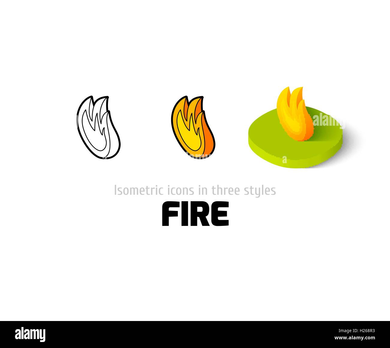 Fire app Cut Out Stock Images & Pictures - Alamy