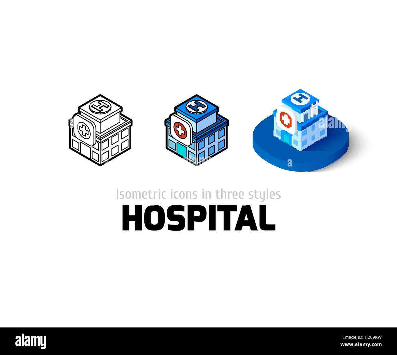 Emergency entrance in hospital Stock Vector Images - Alamy