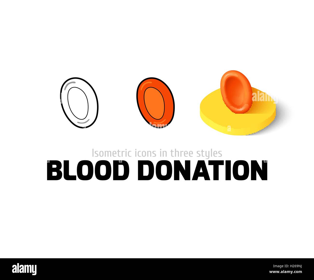 Blood donation pictogram blood red hi-res stock photography and images ...