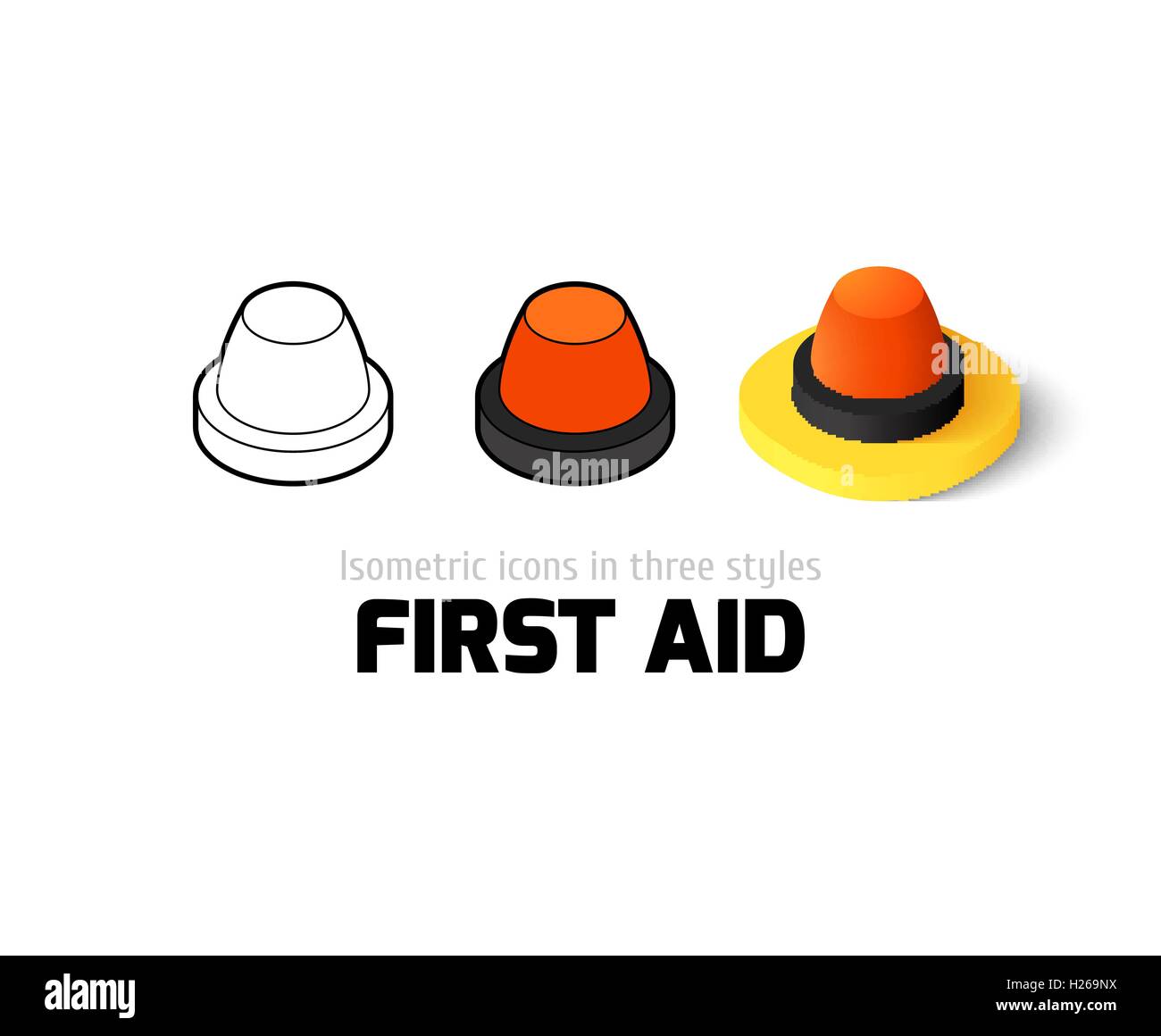 First aid icon in different style Stock Vector Image & Art - Alamy