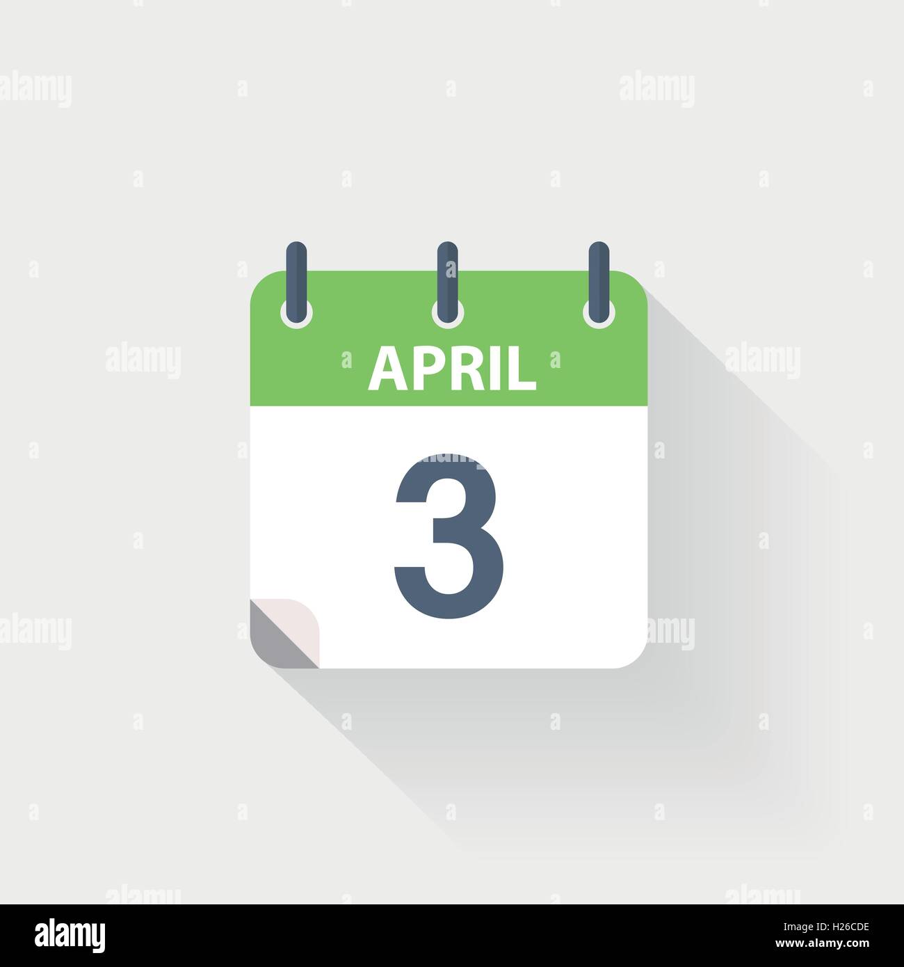 3 april Stock Vector Images - Alamy