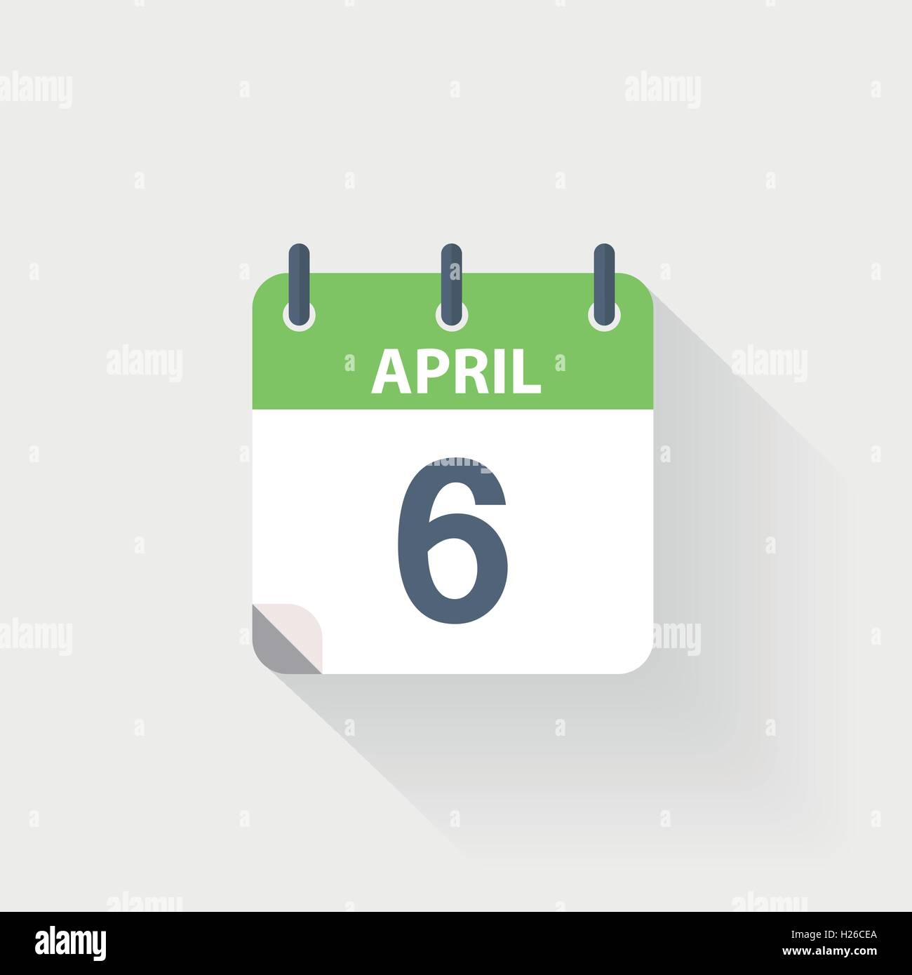 6 april calendar hi-res stock photography and images - Alamy