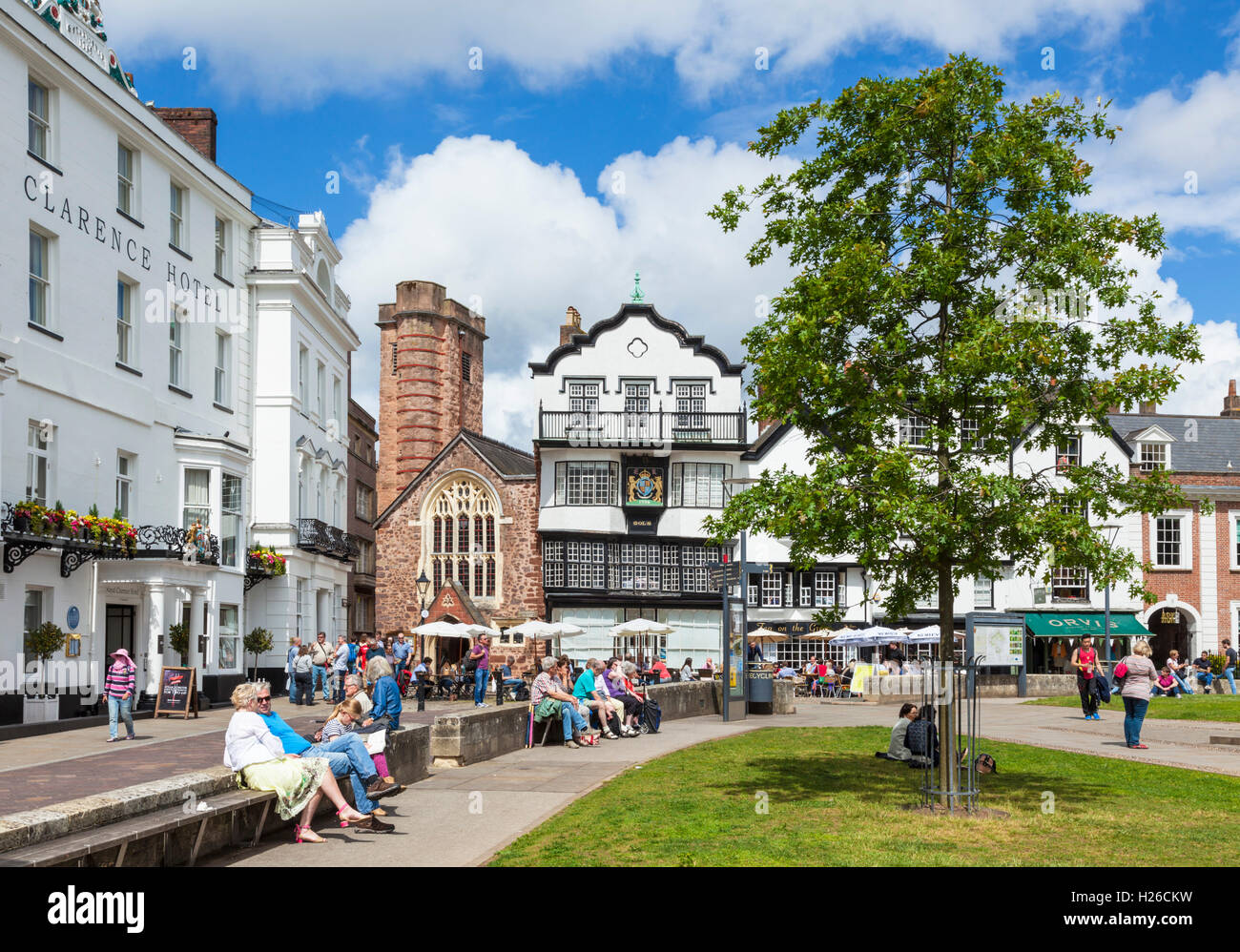 Exeter town centre hi-res stock photography and images - Alamy