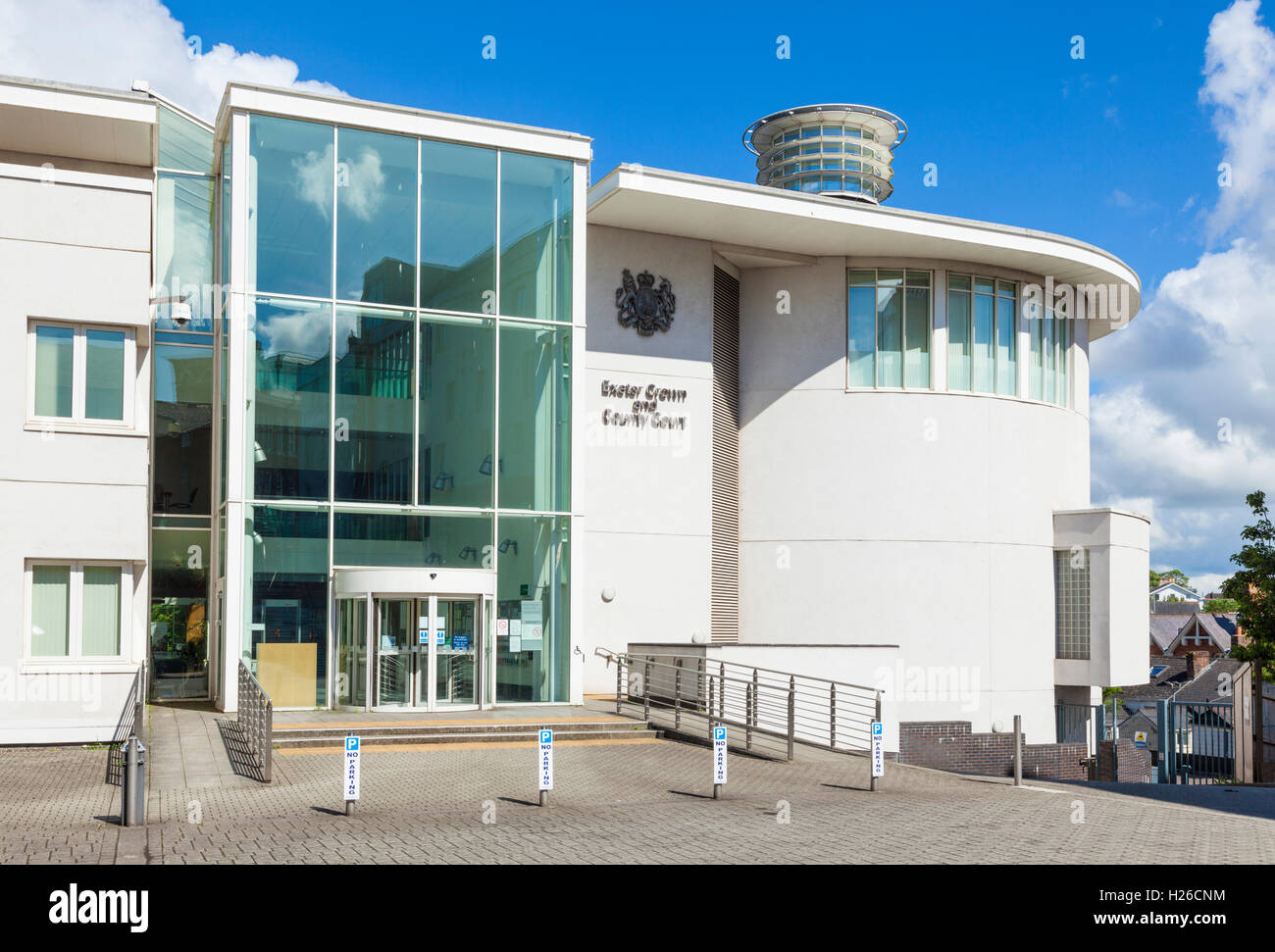 Exeter crown court Exeter Devon England UK GB Europe EU Stock Photo - Alamy