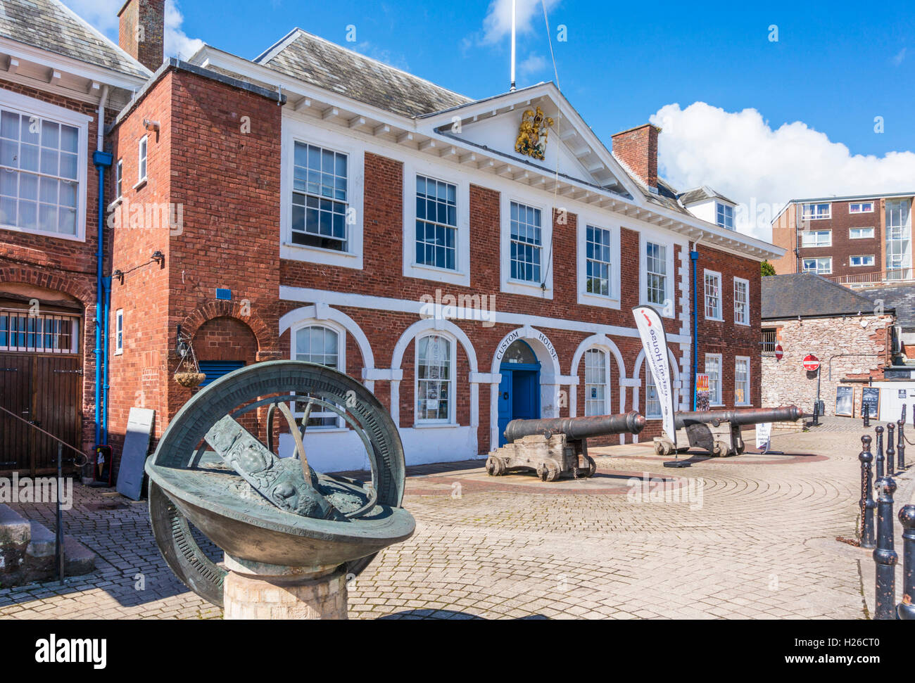 Exeter Custom House visitor centre Exeter Quay Exeter Devon England UK ...