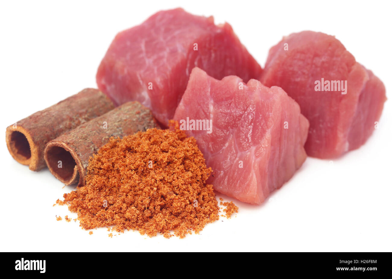 Ground beef white background hi-res stock photography and images - Alamy