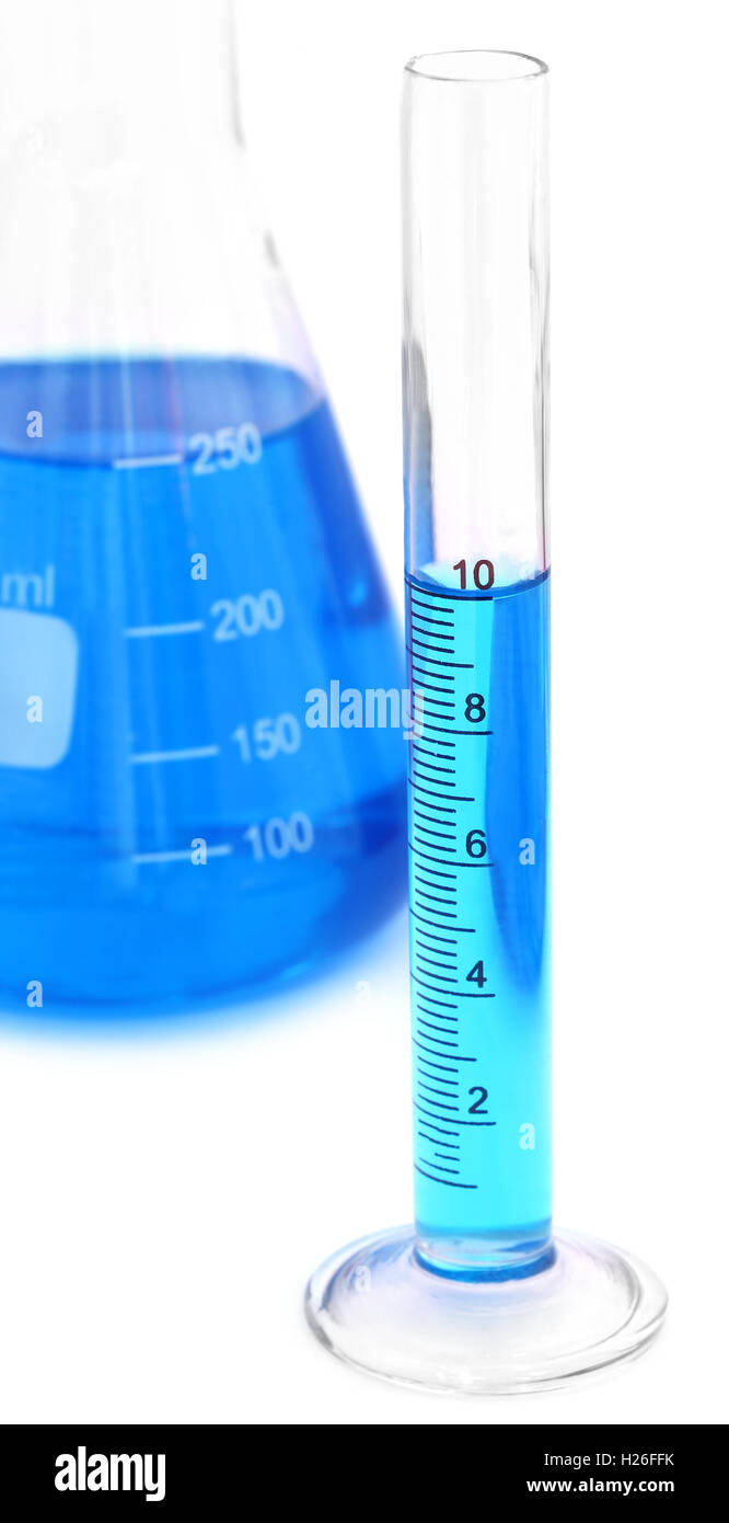 Glass measuring cylinder hi-res stock photography and images - Alamy