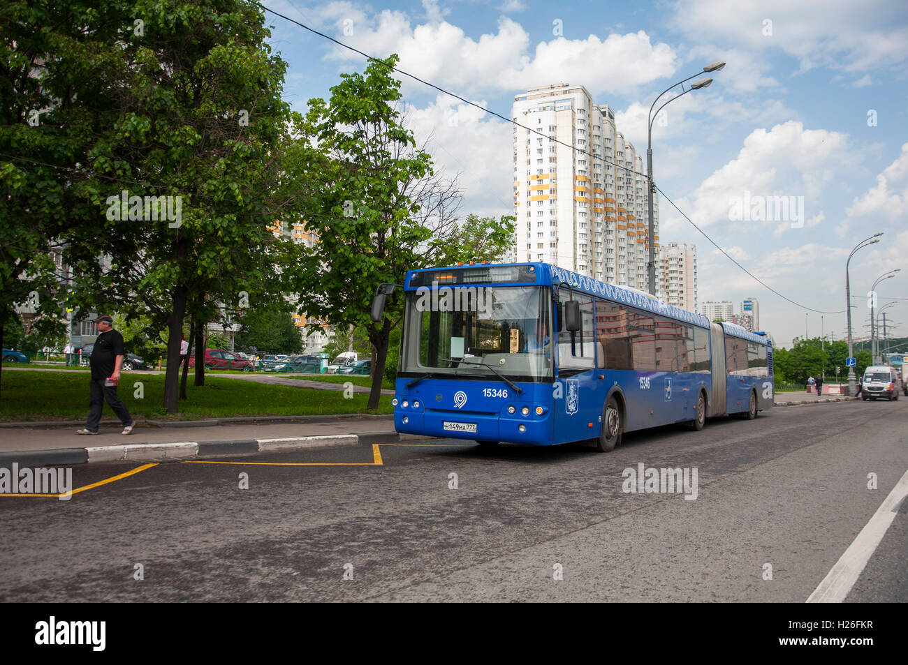 Bus in moscow hi-res stock photography and images - Alamy
