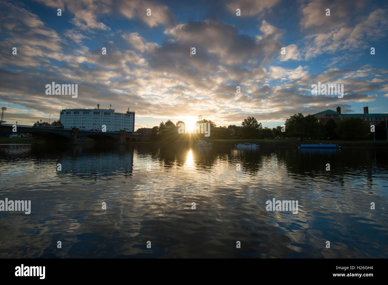 Victoria embankment nottingham notts hi-res stock photography and ...