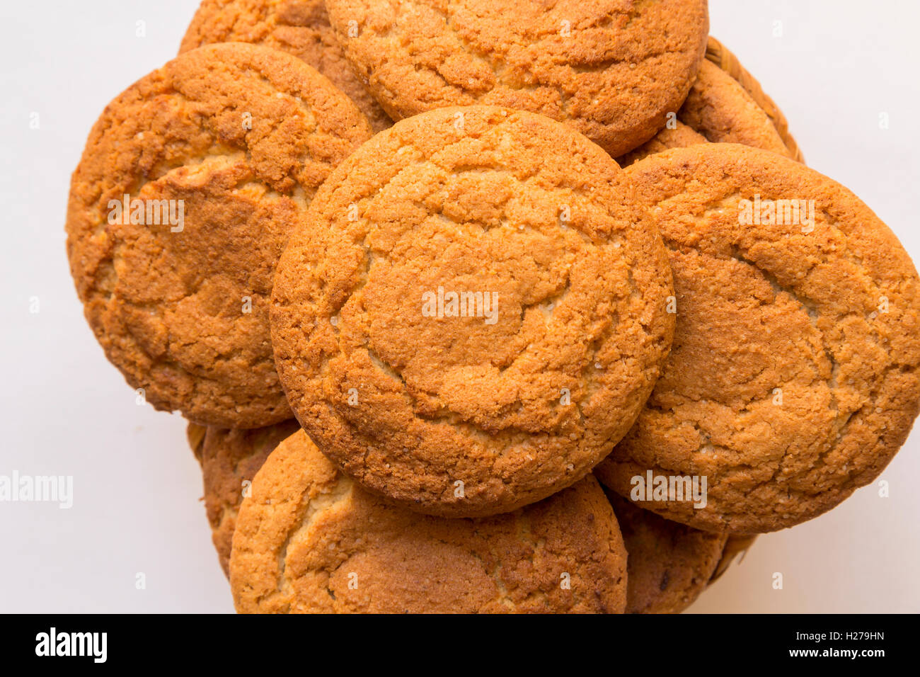 Round shortbread cookies hi-res stock photography and images - Alamy