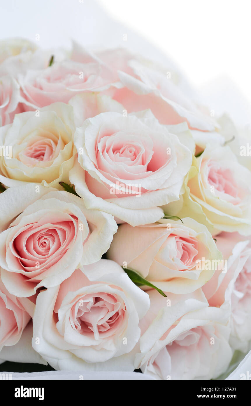Wedding bouquet of colorful roses Stock Photo - Alamy