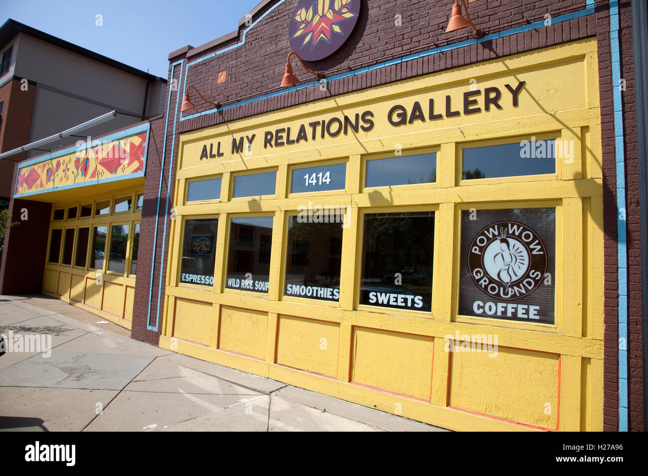 Native American Indian sponsored art Gallery on Franklin Ave. "All My ...