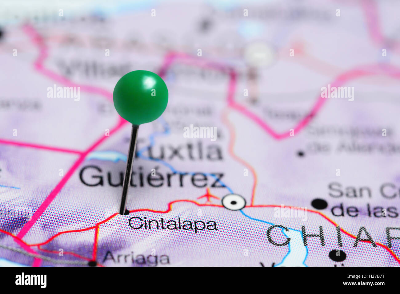Cintalapa mexico map hi-res stock photography and images - Alamy