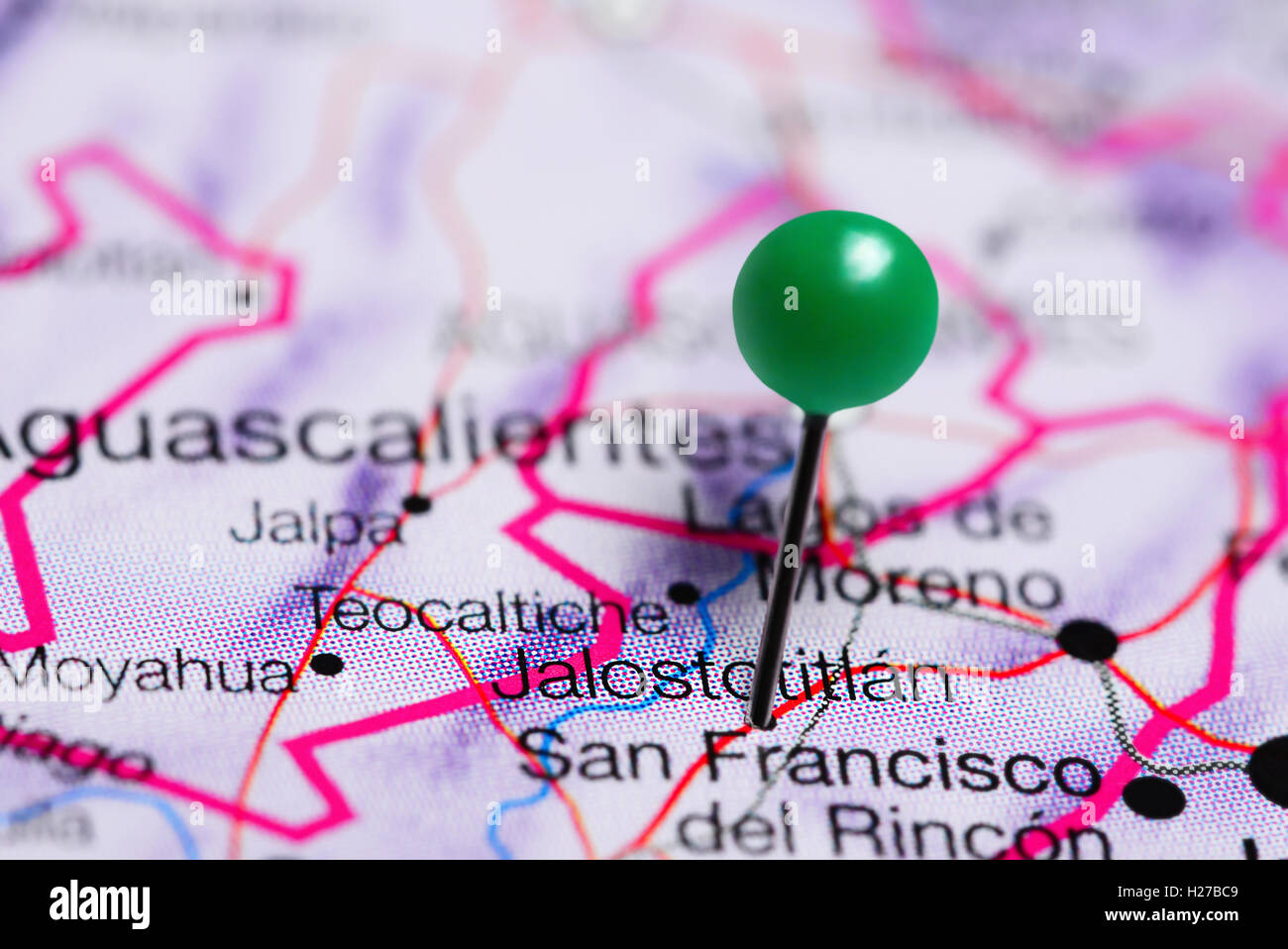 Map of jalisco hi-res stock photography and images - Alamy