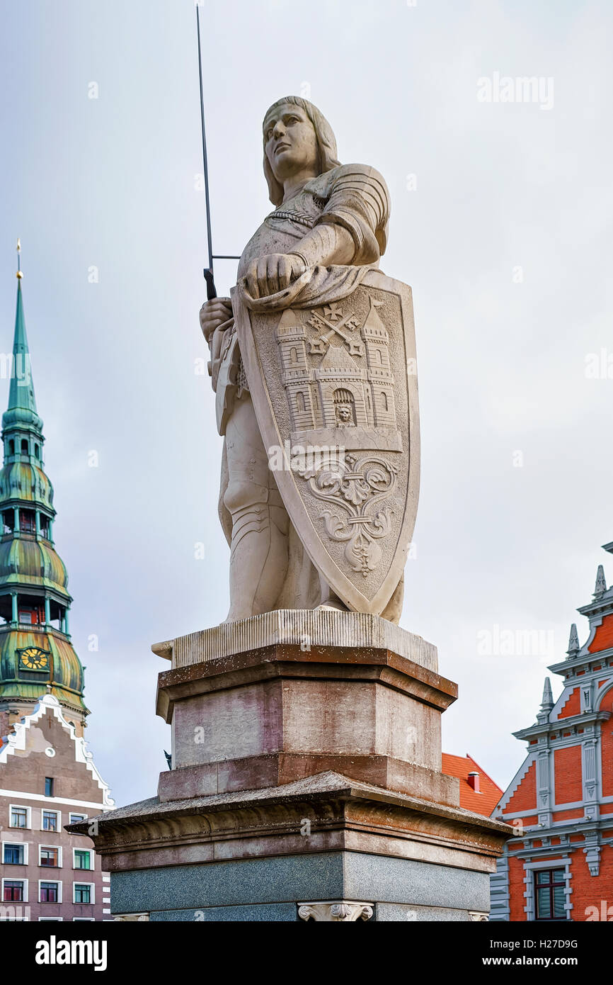 Statue roland riga latvia hi-res stock photography and images - Alamy