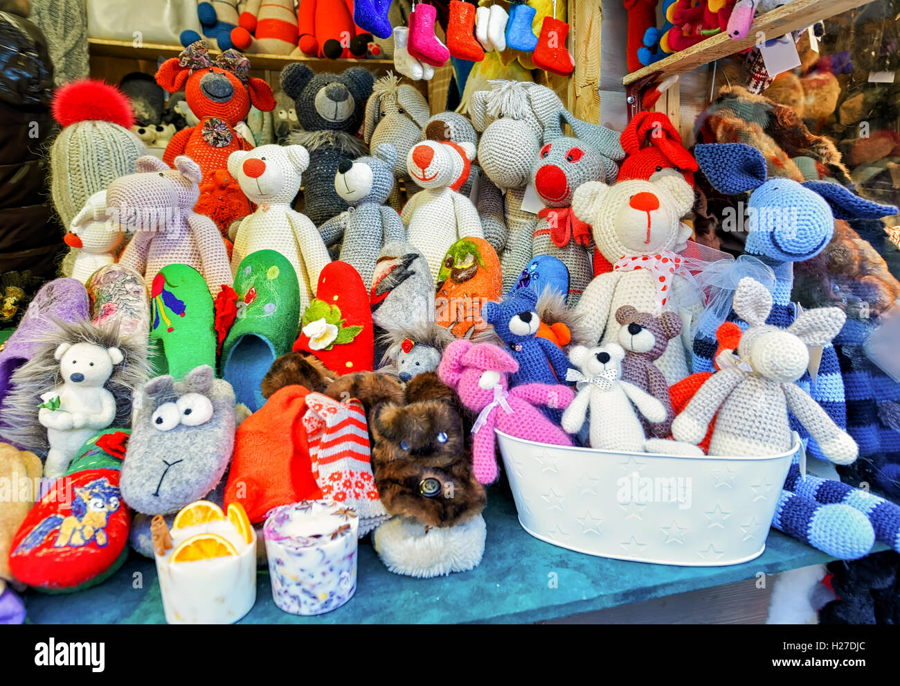 Symbol art sale present fabric woolen stand teddy hi-res stock ...