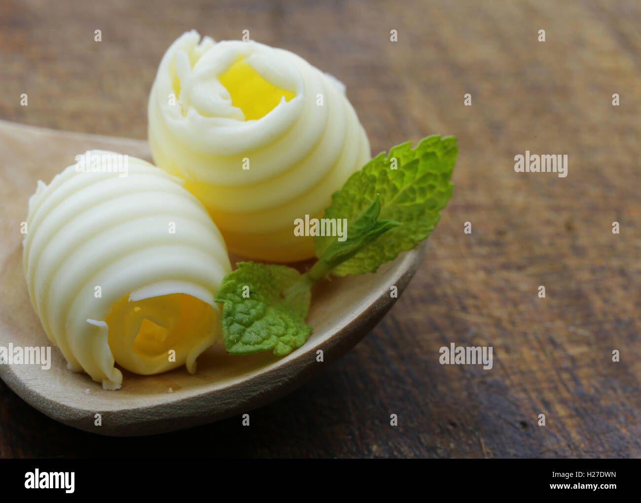natural organic butter, dairy product Stock Photo - Alamy