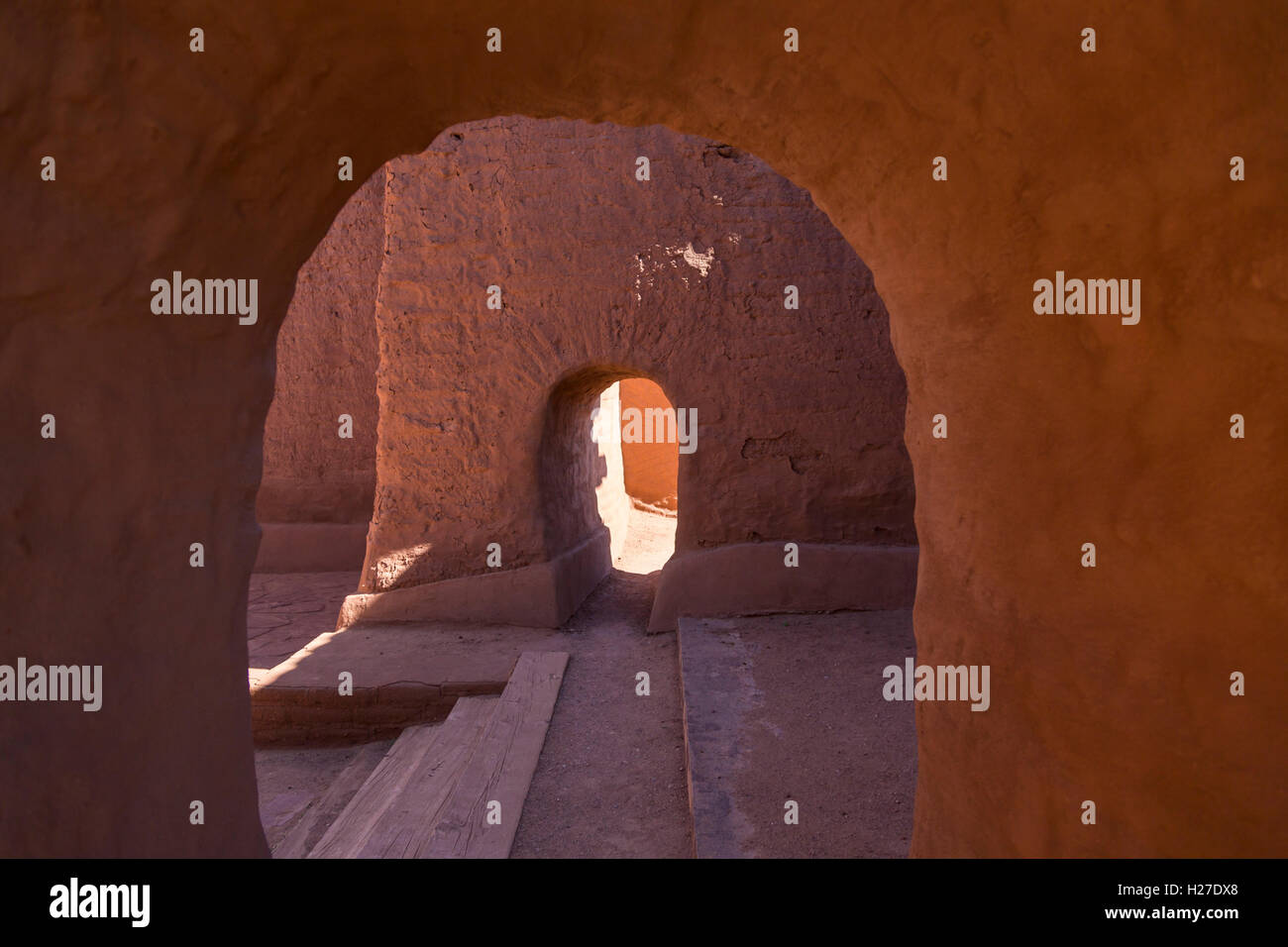 Pecos, New Mexico - The Spanish church at Pecos National Historical ...