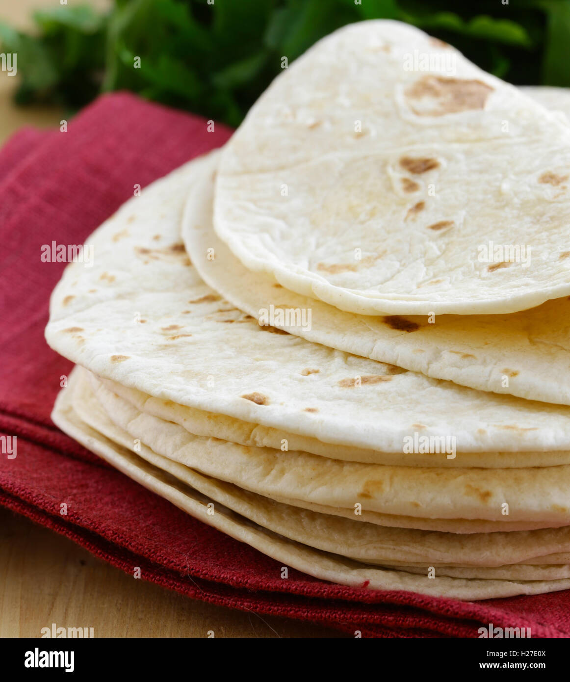 Tortillas table hi-res stock photography and images - Alamy
