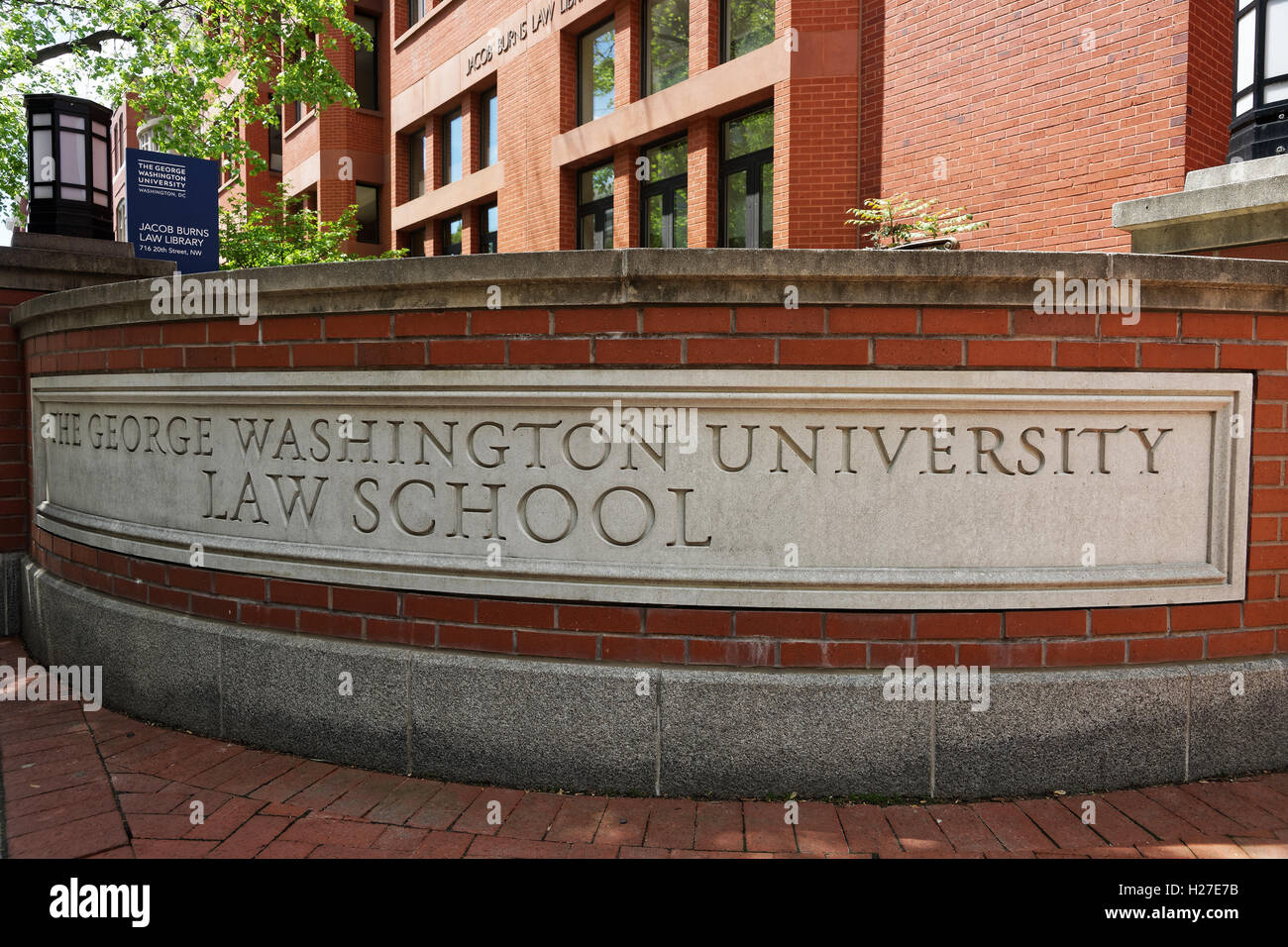 George washington university law school hi-res stock photography and ...