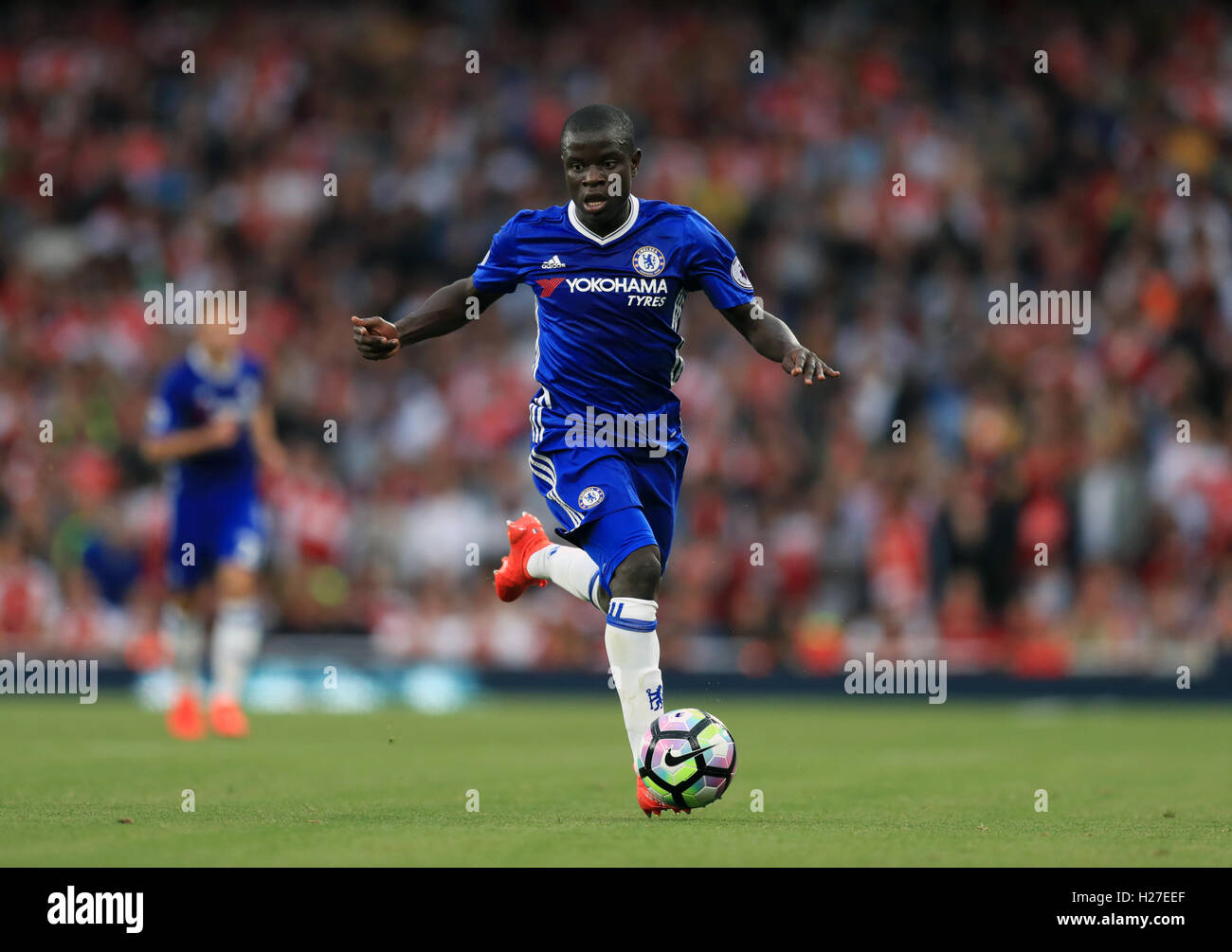 Chelsea's N'Golo Kante during the Premier League match at the Emirates ...