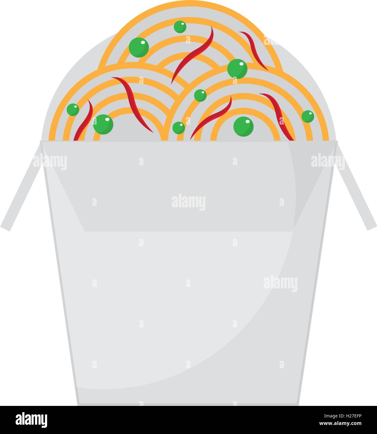 box of spaghetti icon Stock Vector Image & Art - Alamy