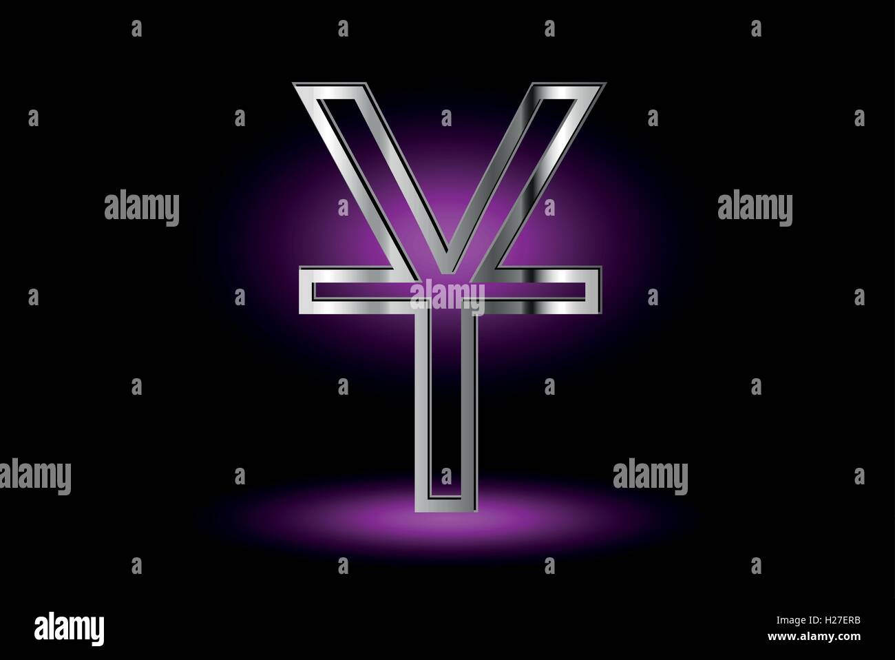 Yuan icon , currency symbol, vector illustration Stock Vector Image ...