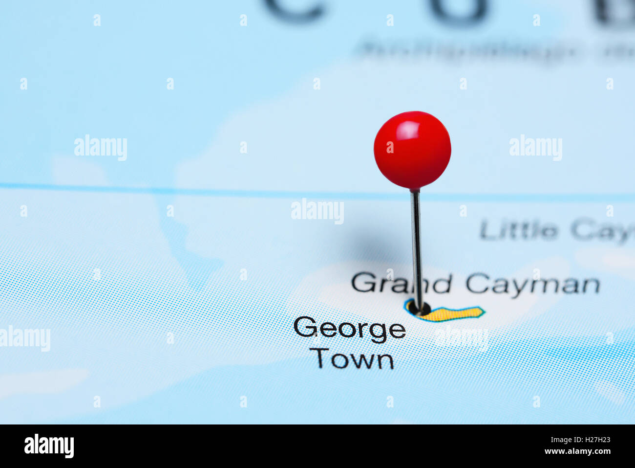Grand cayman island political map hi-res stock photography and images ...