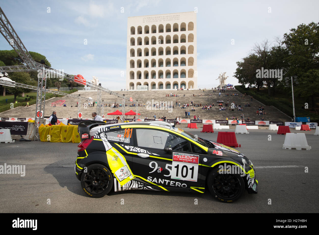 Rally di Roma Capitale, september 23 - 25, 2016, run in Rome under ...