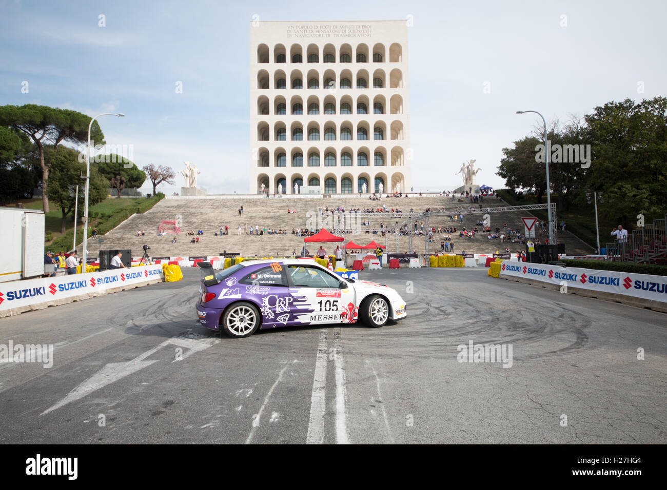 Rally di Roma Capitale, september 23 - 25, 2016, run in Rome under ...