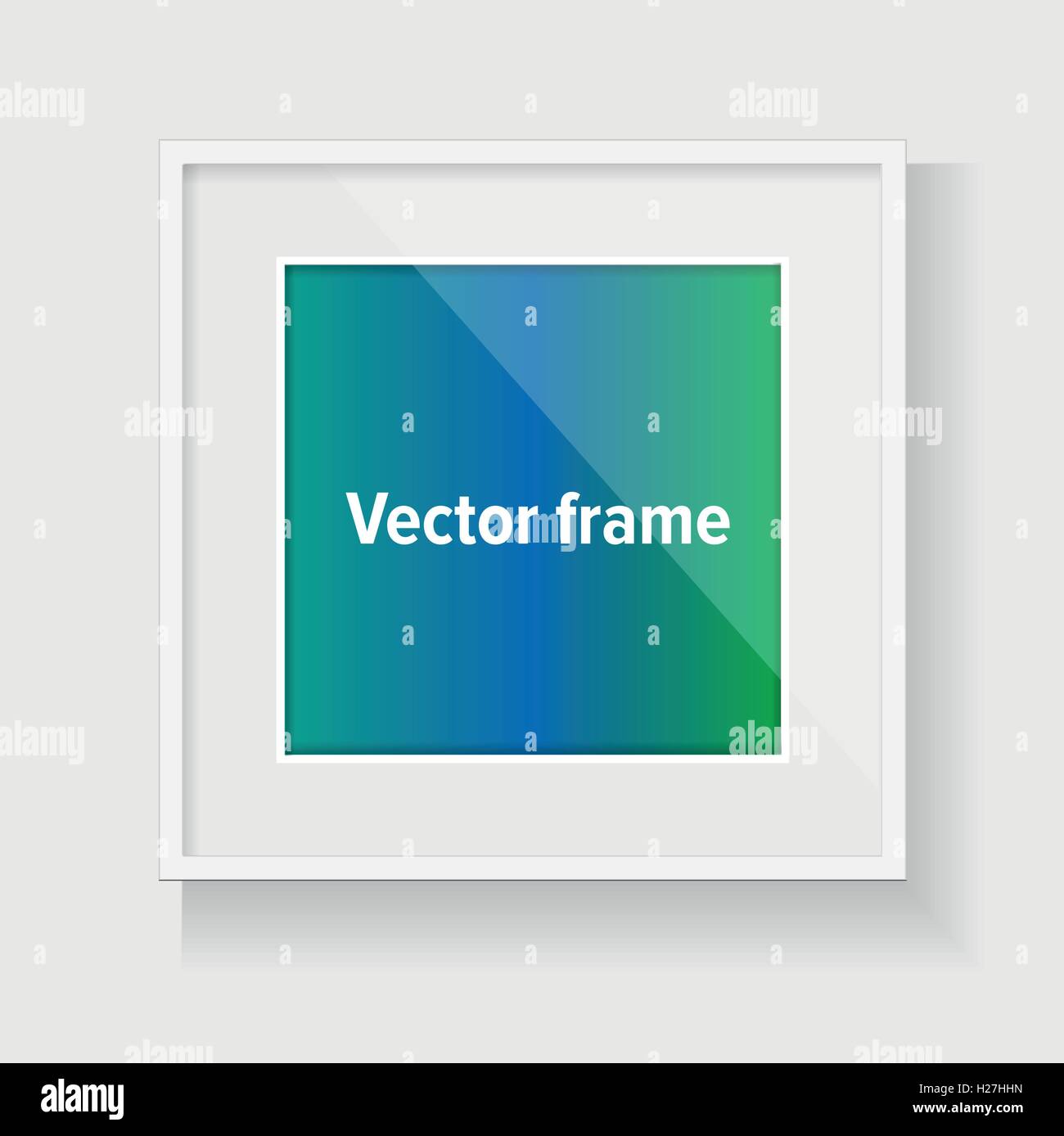Square frame with colorful abstract Stock Vector Image & Art - Alamy