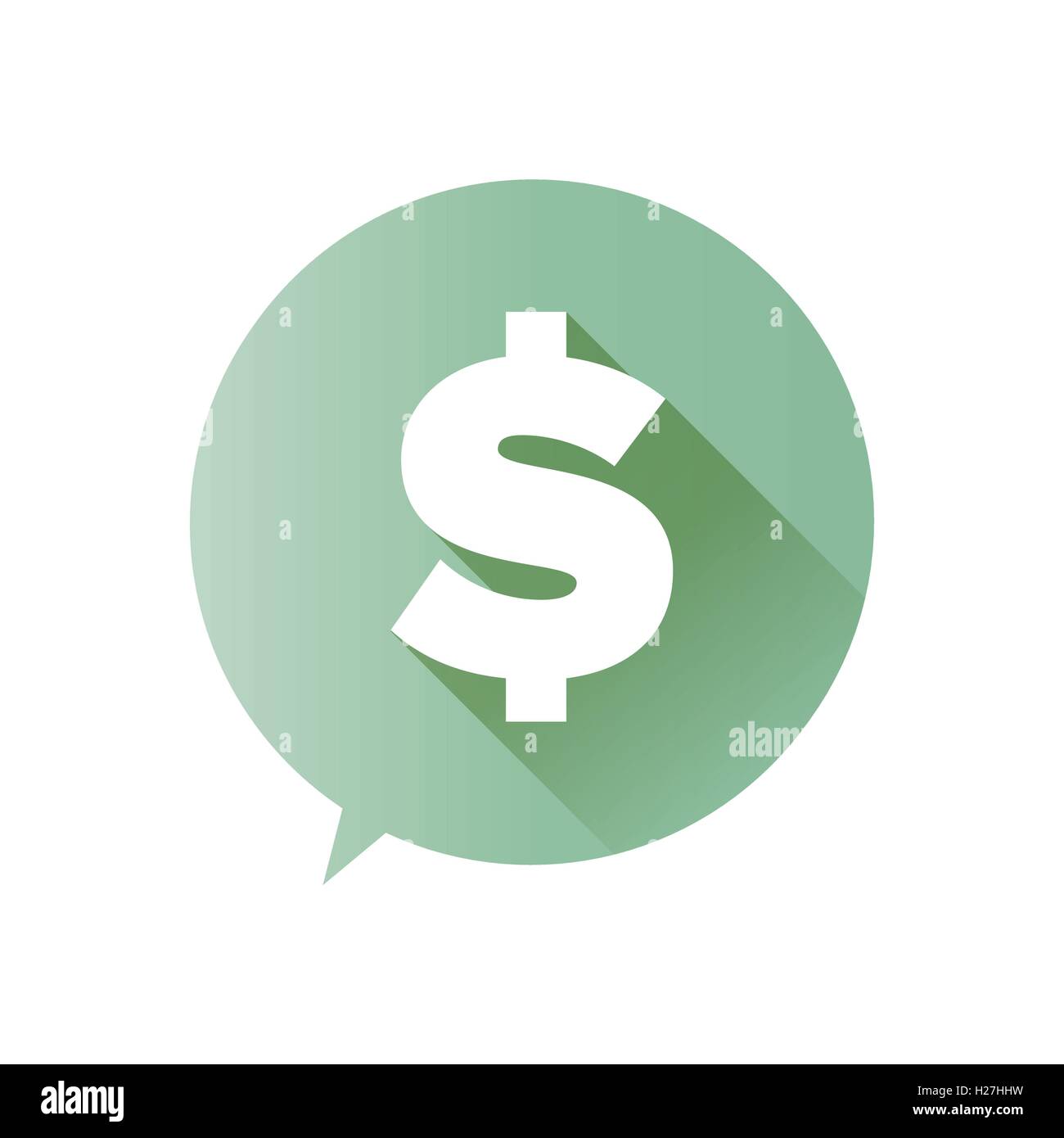 Dollar sign - vector flat design Stock Vector Image & Art - Alamy